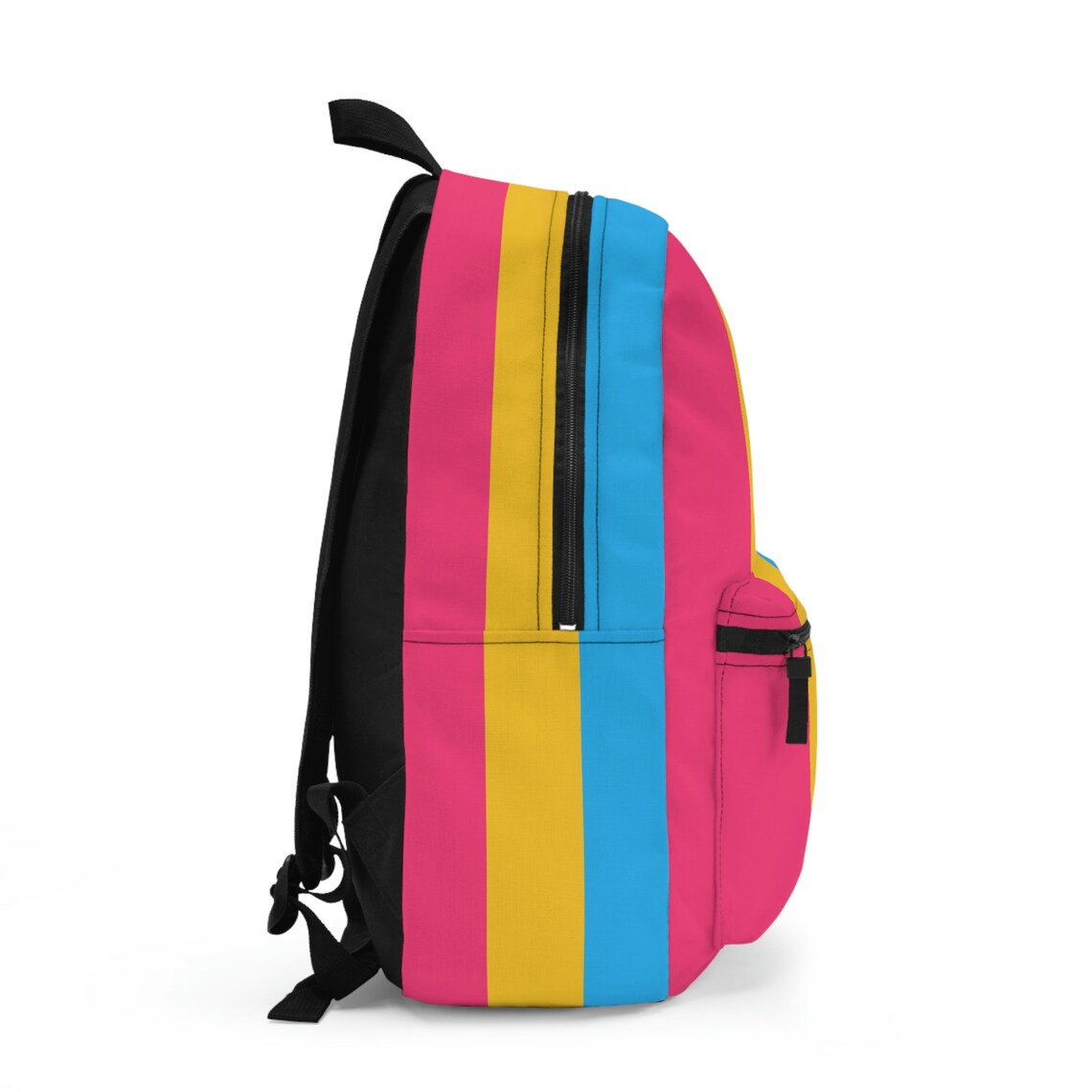 Pansexual Backpack; Pan Flag Traveling Bag; Pan Pride Laptop Bag; LGBTQ ...