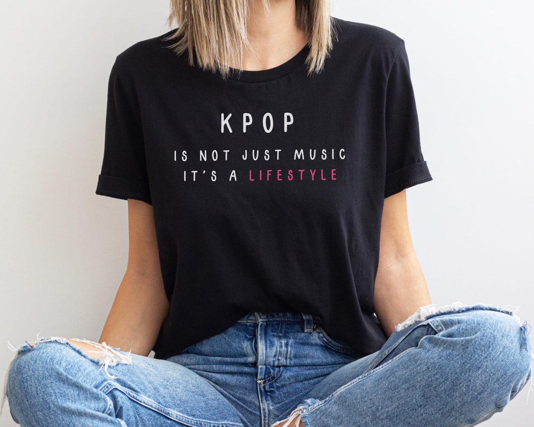 Kpop Shirt, K Pop Tshirt, Korean Music Lover Tee, South Korea Culture ...