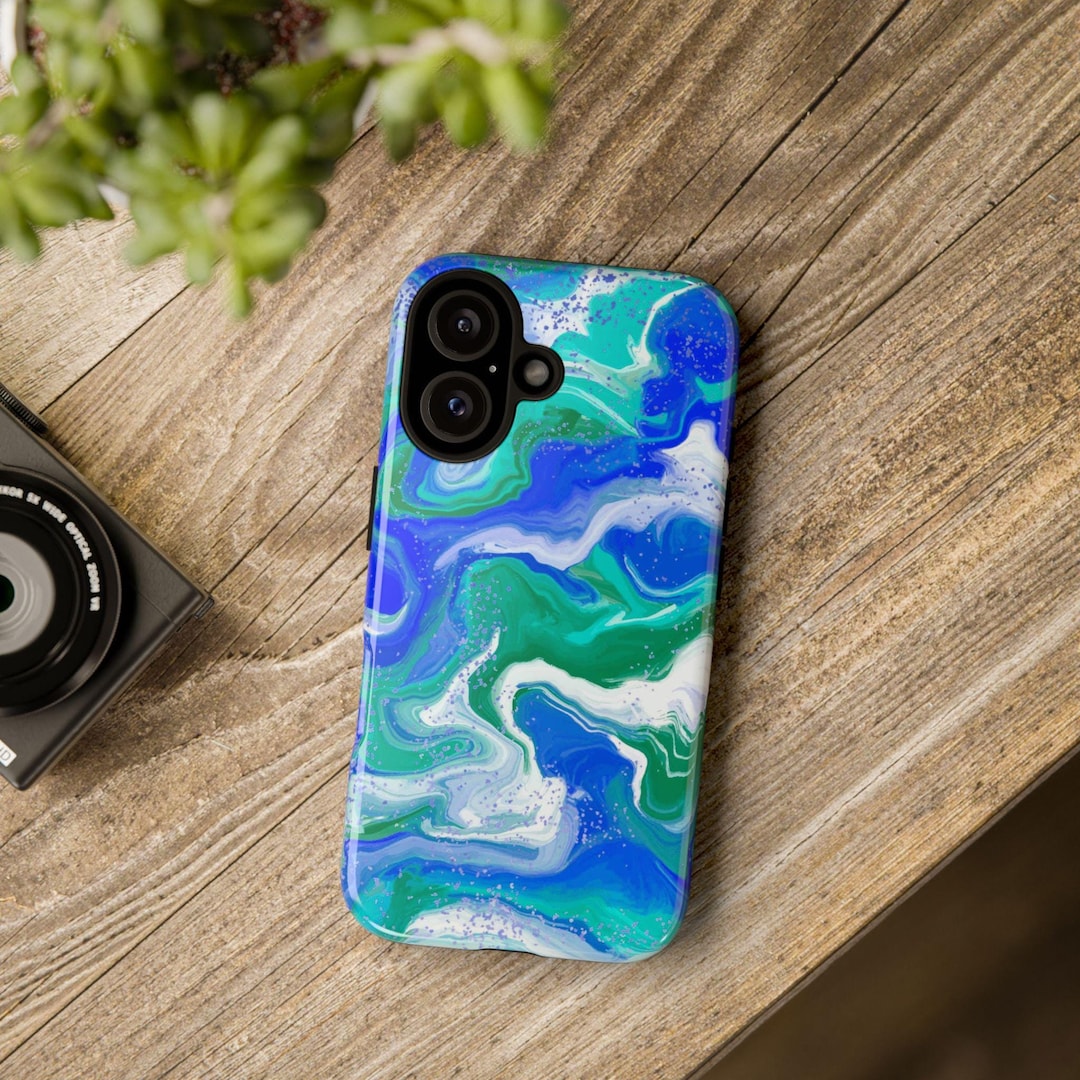 MLM TOUGH Phone Case; Subtle Gay Male Pride Flag Watercolor Paint ...