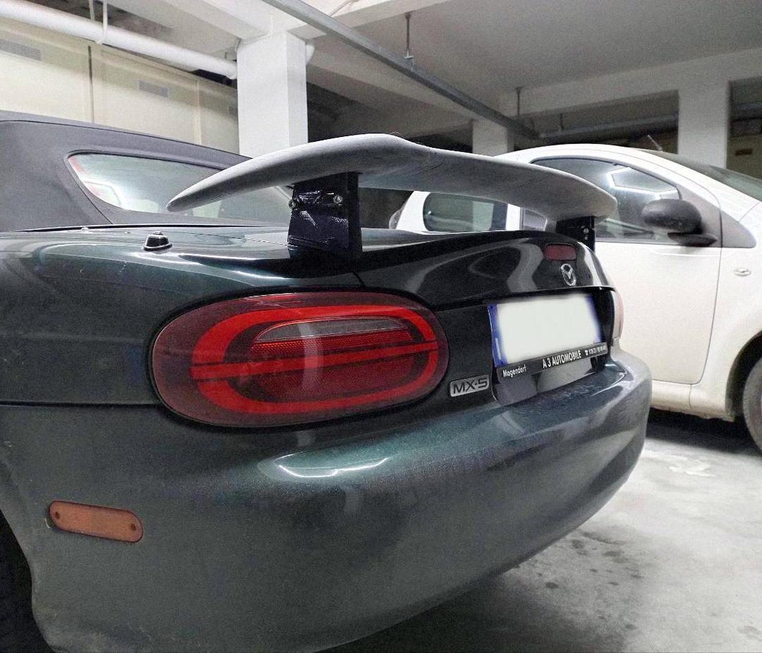 Spoiler for Mazda MX5 NB / NBFL – Jdm Mazdaspeed Floating Style Wing - Etsy