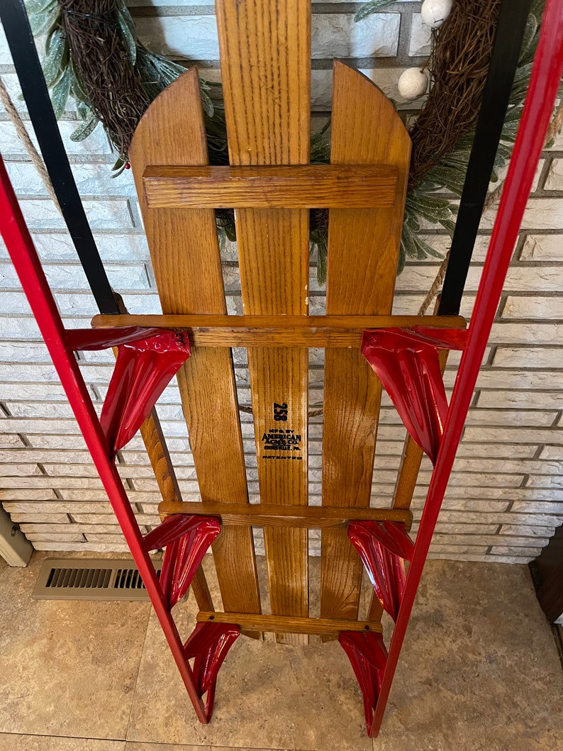 Christmas Sled Decoration - Etsy