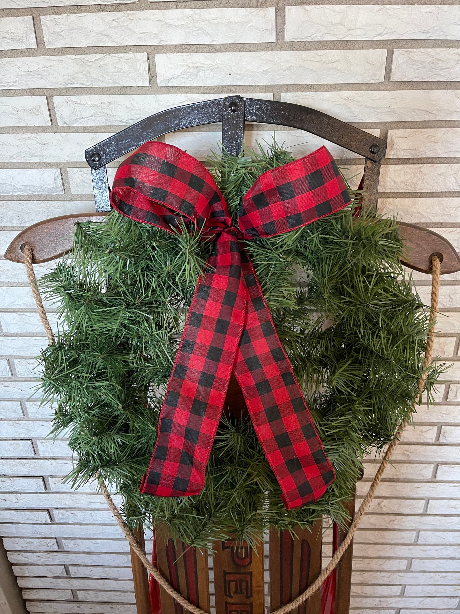 Speedaway 1960 Vintage Sled Christmas Decor - Etsy