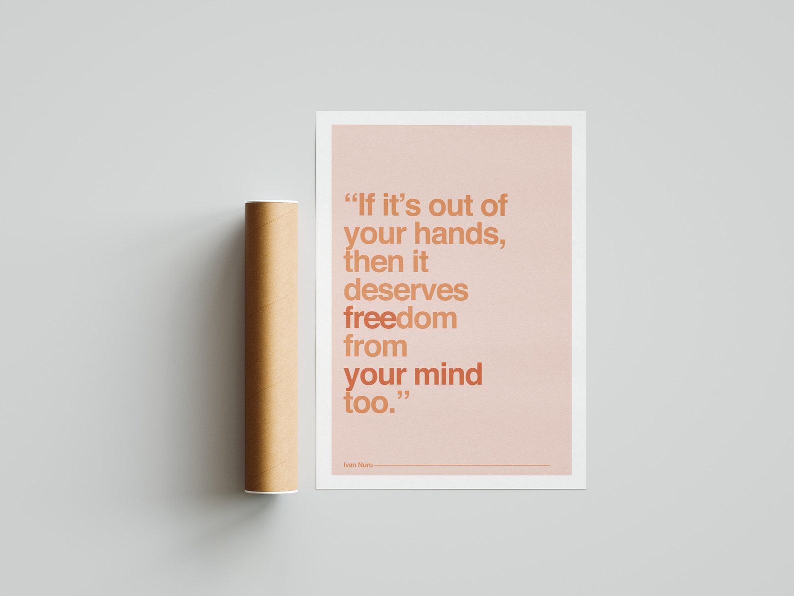 Free Your Mind Motivational Quote Art Print | Digital Download Print - Etsy