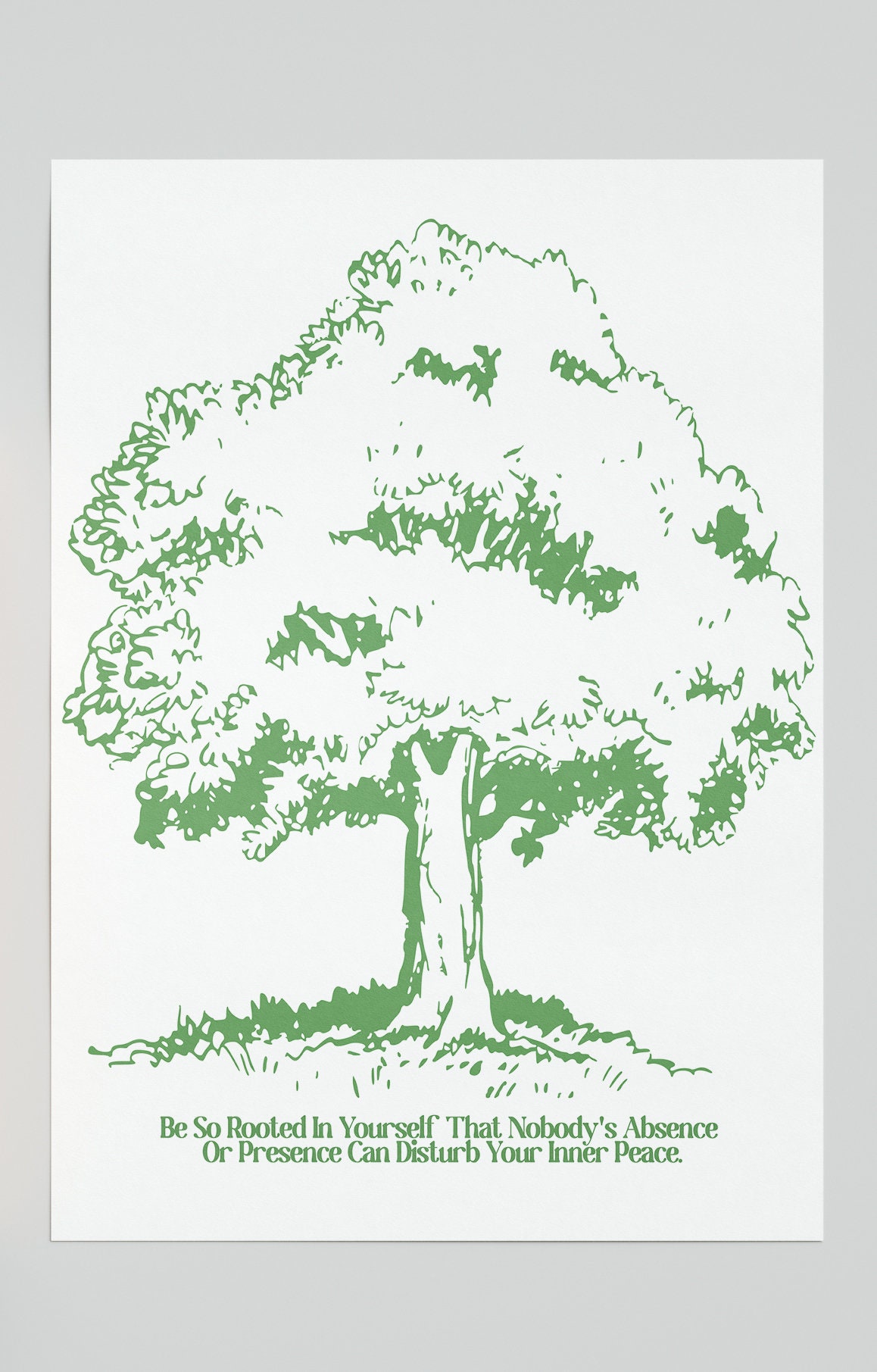 Stay Rooted Art Print Minimalist Art Print Printable Art - Etsy