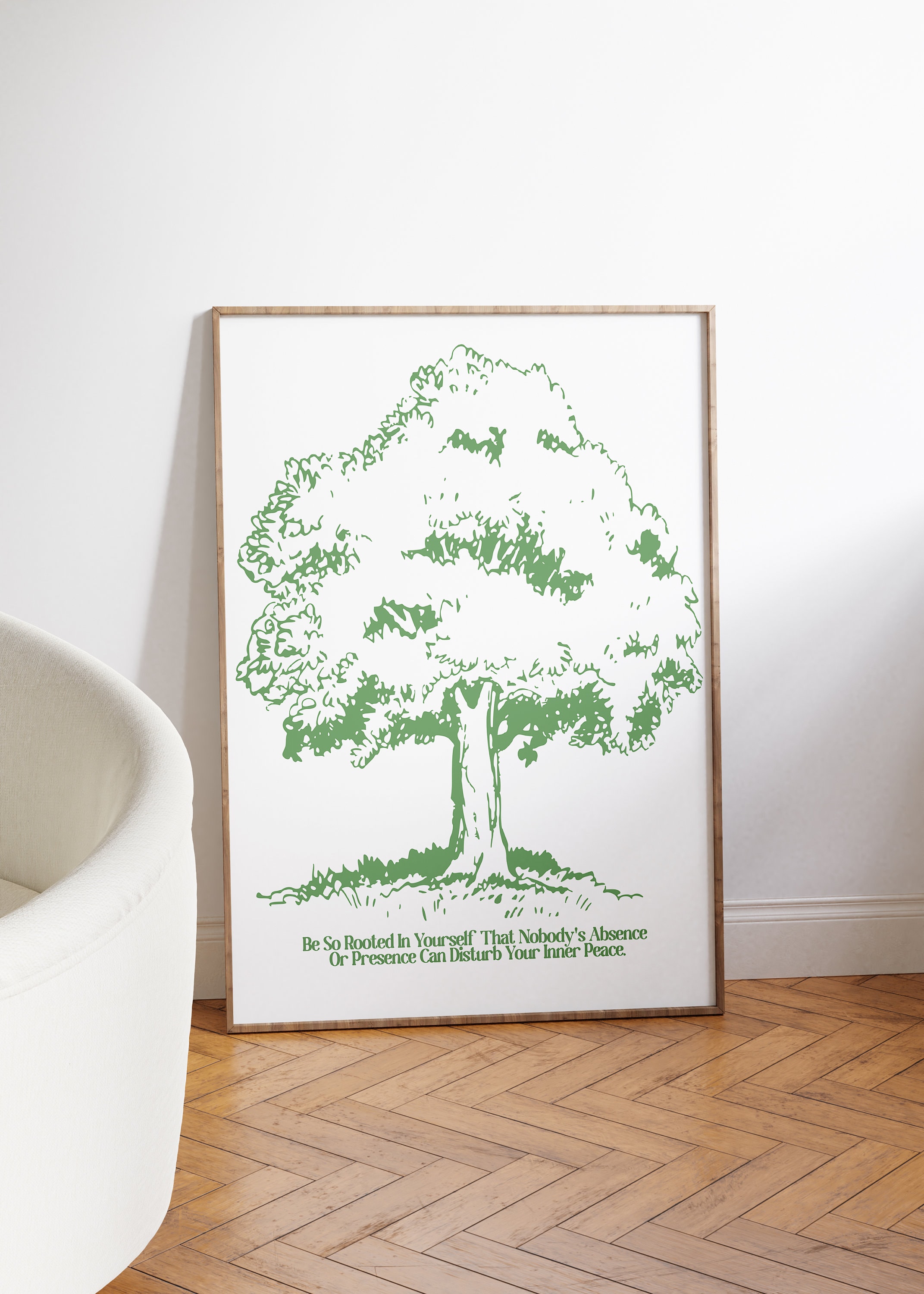 Stay Rooted Art Print, Minimalist Art Print, Printable Art Poster ...
