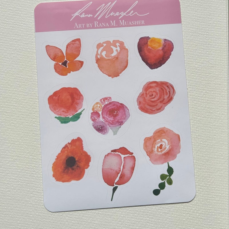 Hand Cut Stickers - Etsy