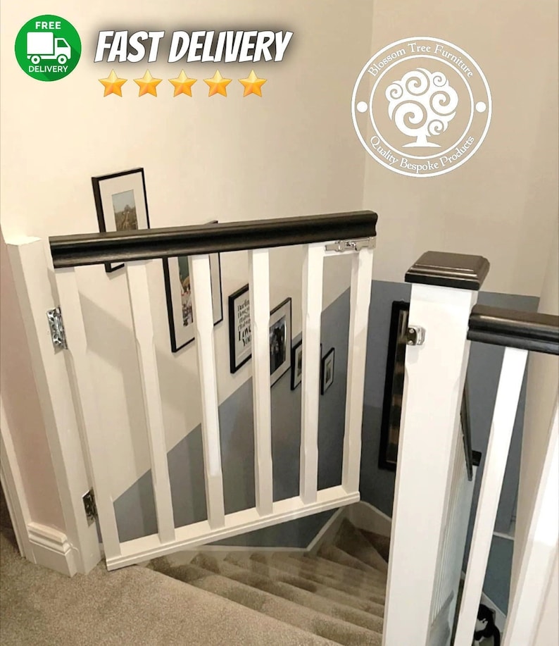 Classic Stair Gate - Etsy
