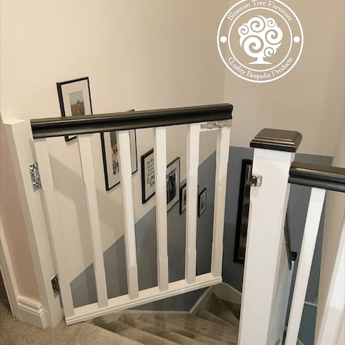 Solid Oak Stair Gate - Etsy