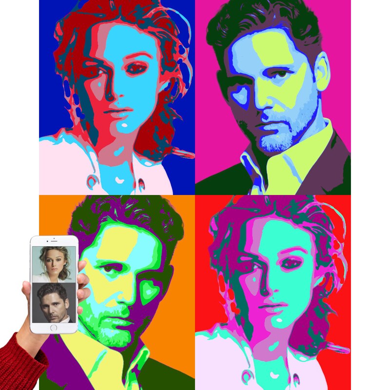 Andy Warhol Style - Etsy