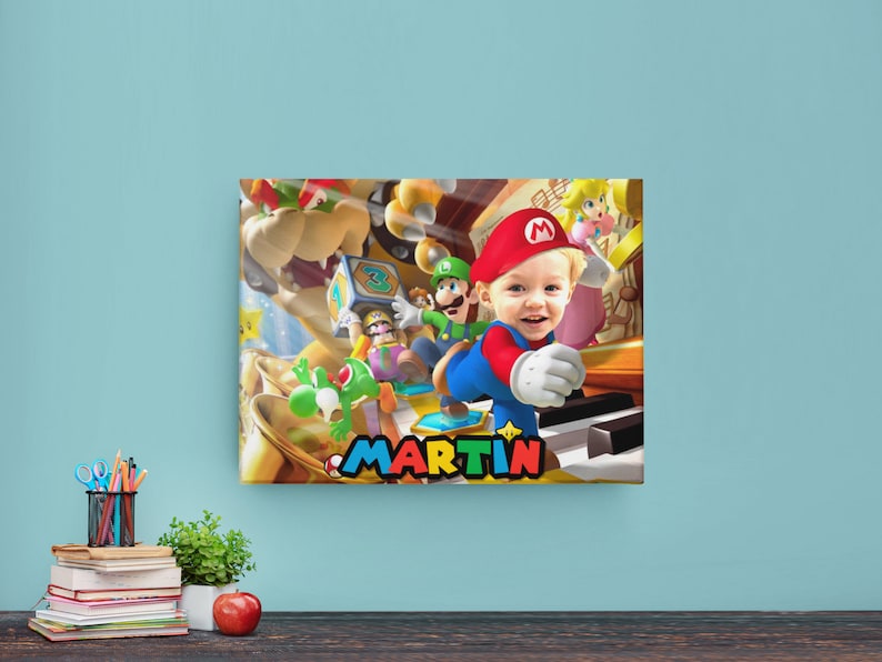 Super Mario Portrait From Your Photo Be Your Favorite Character From ...