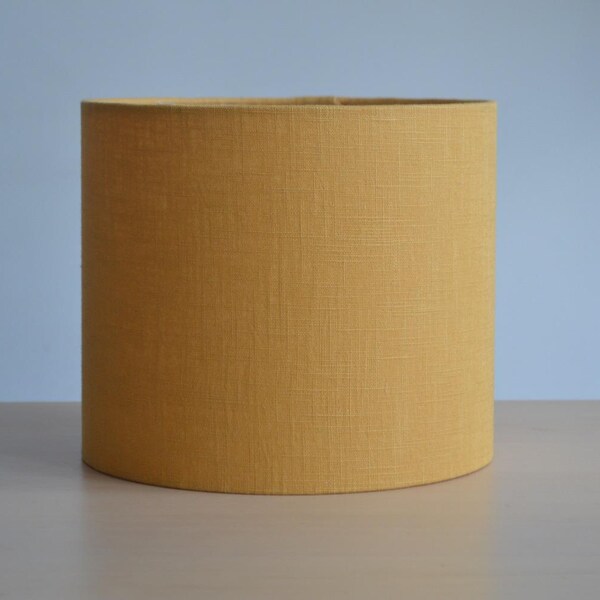 Yellow Lampshade - Etsy UK
