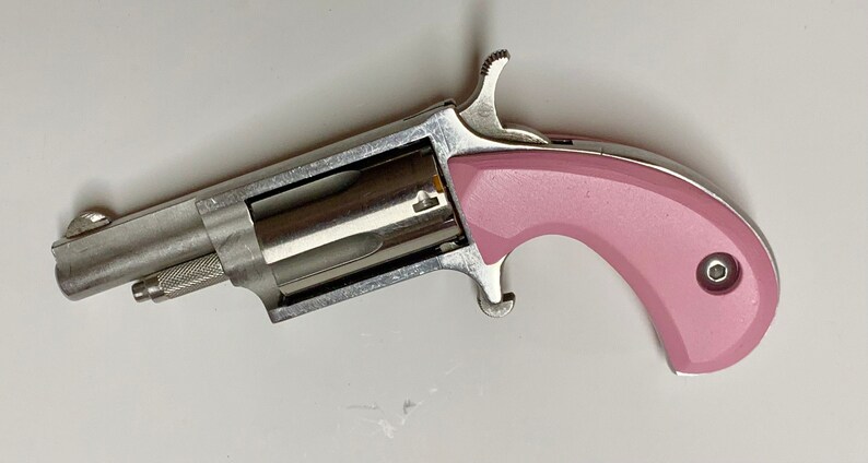 North American Arms Revolver Grip W Pink Lady Duracoat and Stainless ...