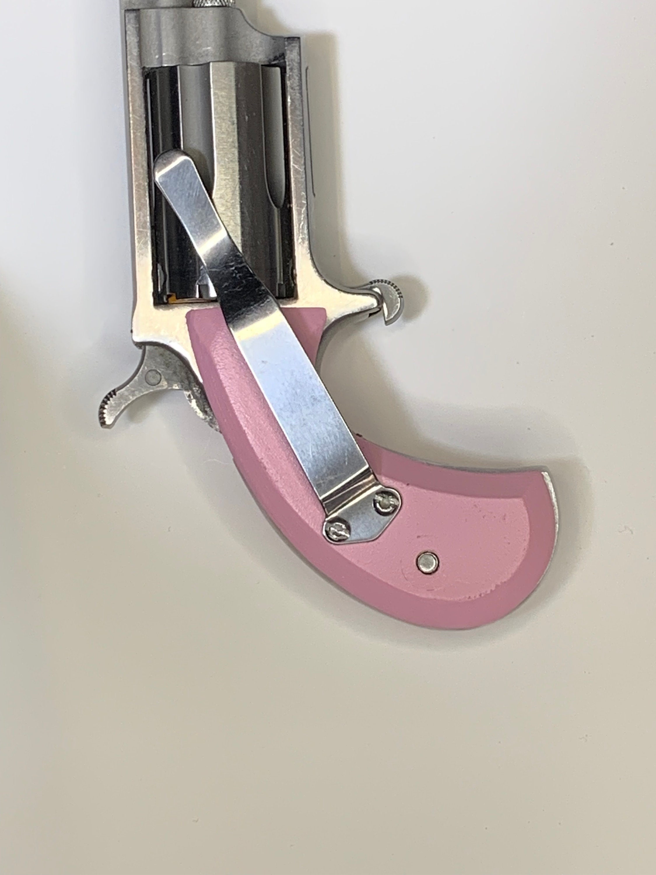 North American Arms Revolver Grip W Pink Lady Duracoat and Stainless ...