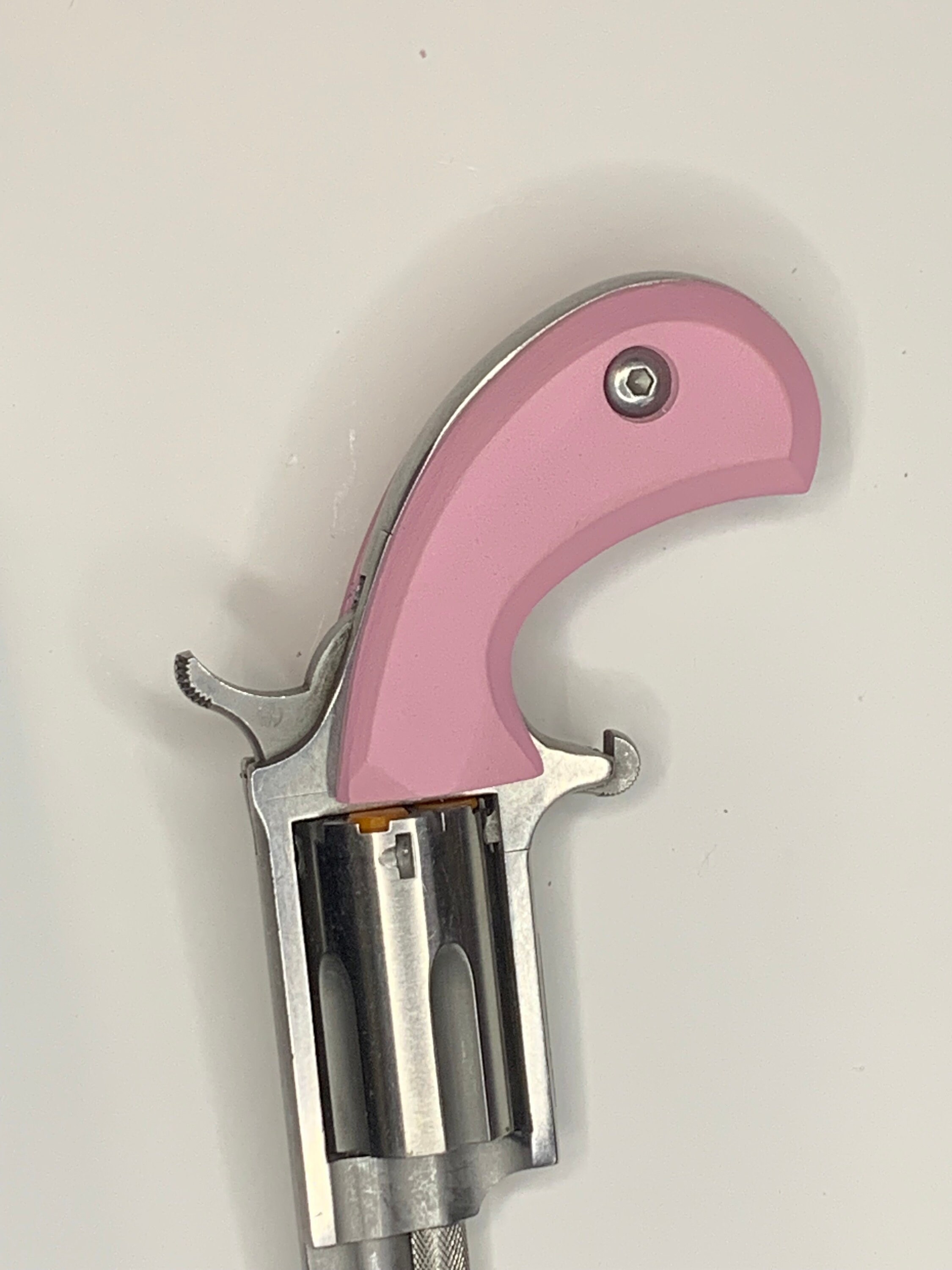 North American Arms Revolver Grip W Pink Lady Duracoat and Stainless ...