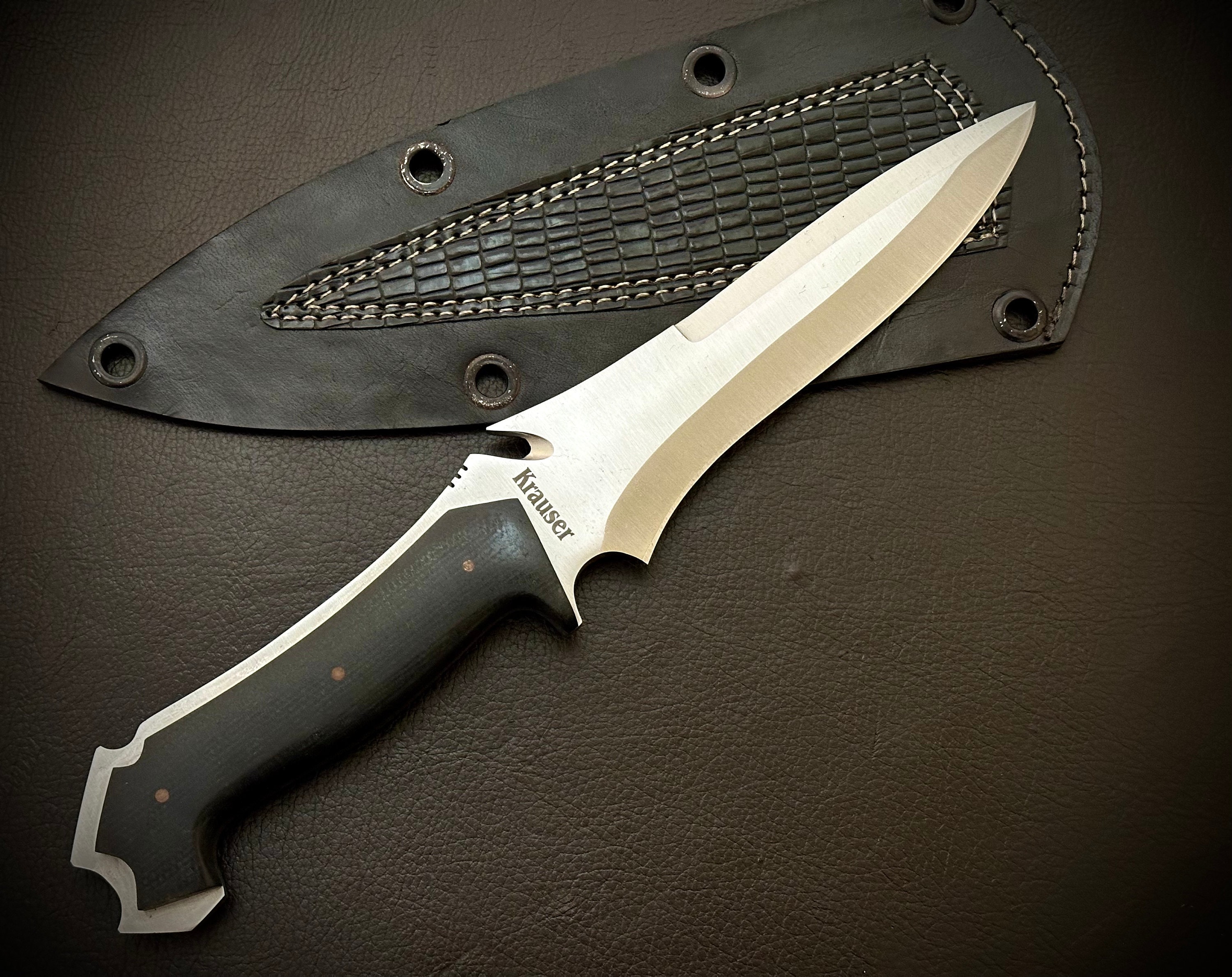 Handmade Jack Karuser Knife-resident Evil RE4 Replica | Hand Forged ...