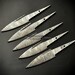 Handmade Damascus Steel Sgian Dubh Blank File Work Professionaly Heat ...