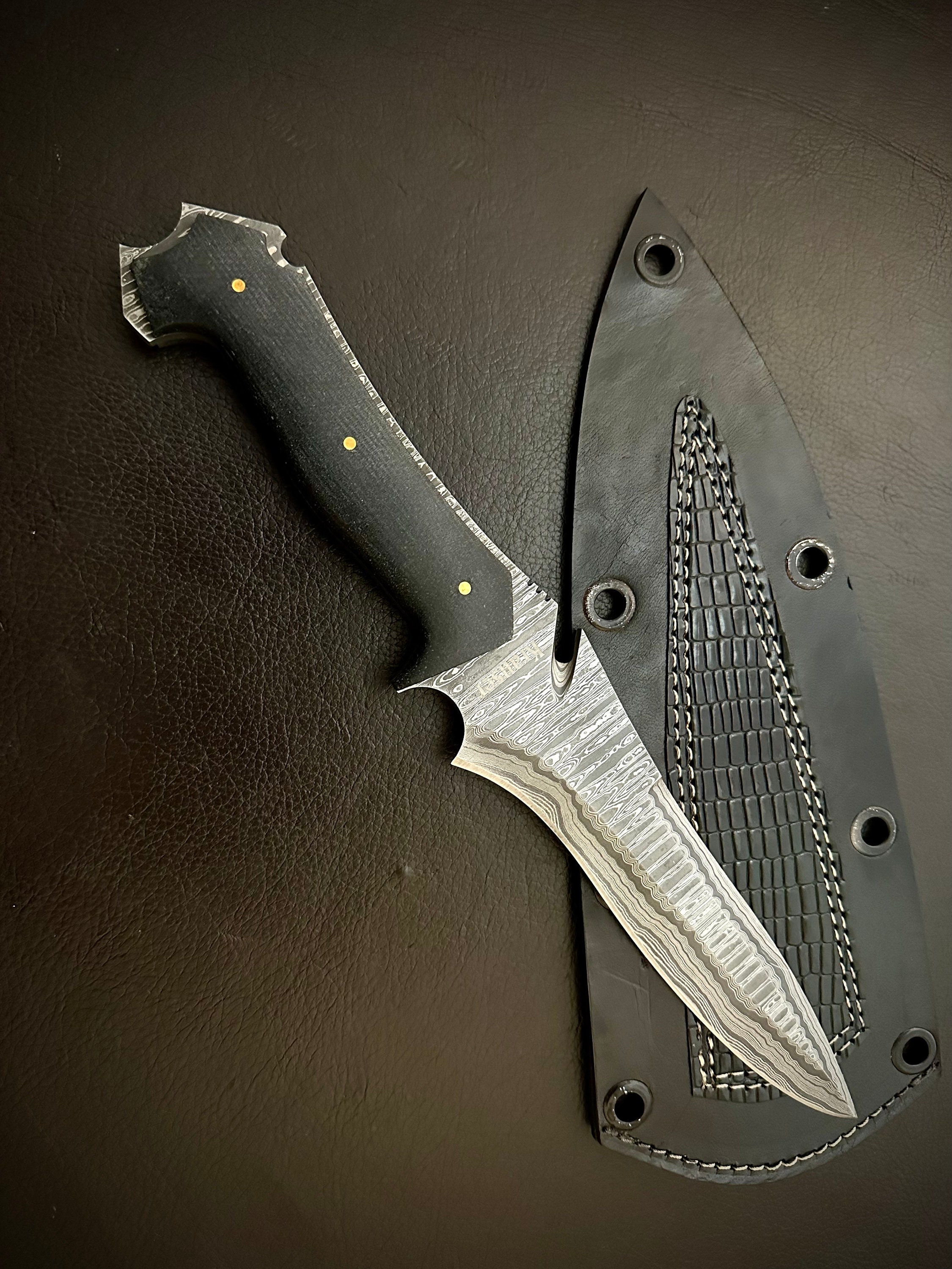 Handmade Jack Karuser Knife-resident Evil RE4 Replica | Hand Forged ...