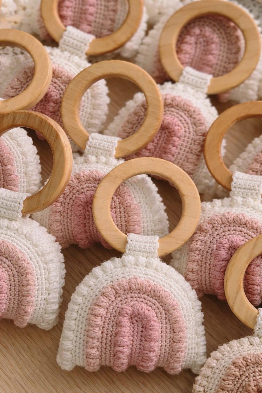 Personalized Baby Rainbow Rattle - Etsy