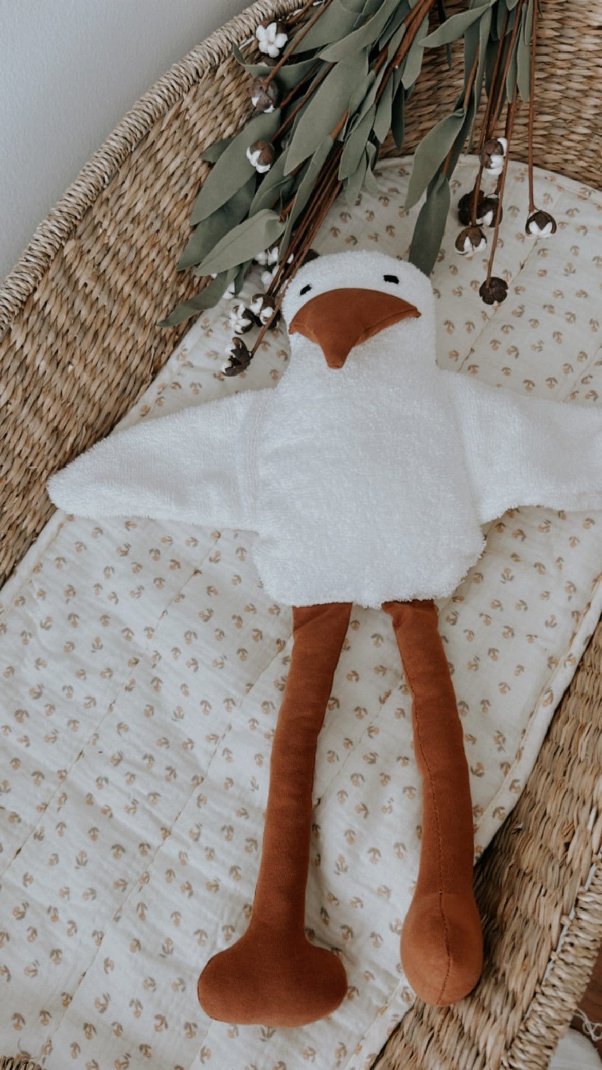 Gift for Newborn, Soft Baby Blinkie, Bohem Baby Toy, Nursery Bohemian ...