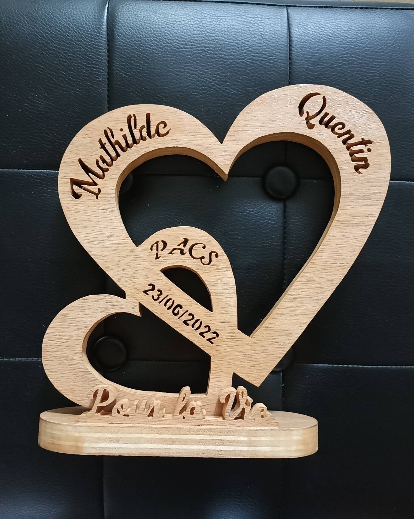 Cadeau de mariage PACS ou anniversaire de mariage - Etsy France