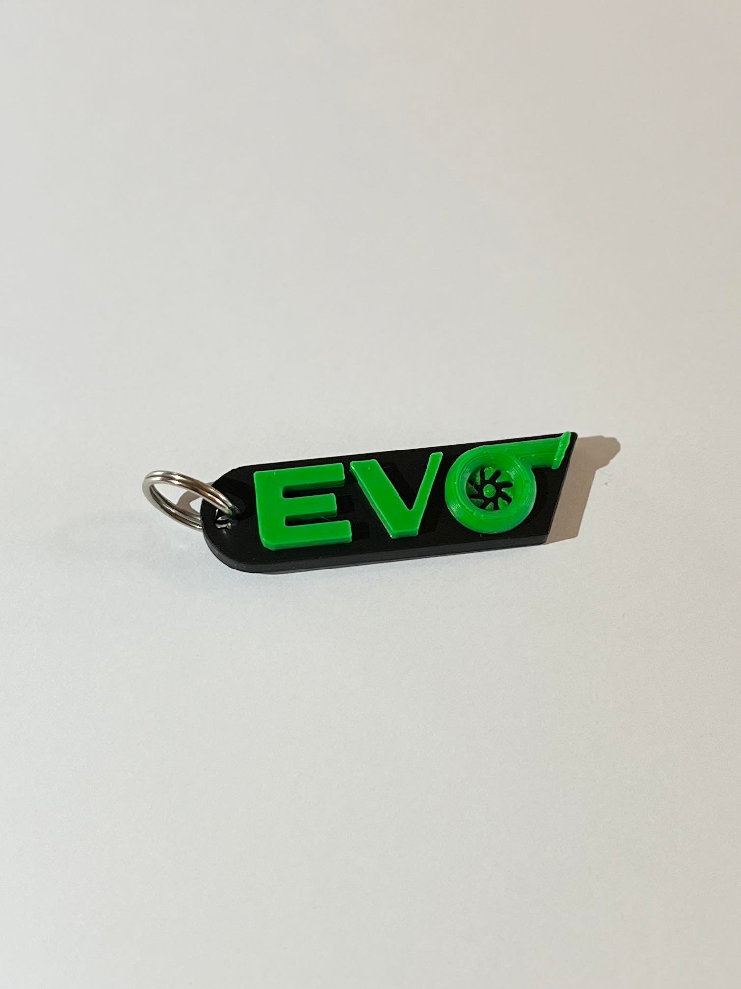 Evo Turbo Keychain 3D Printed Mitsubishi Evo Mitsubishi Turbo ...