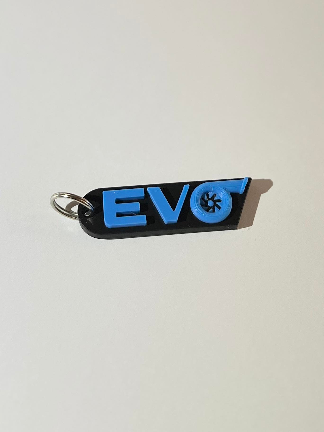 Evo Turbo Keychain 3D Printed Mitsubishi Evo Mitsubishi Turbo ...