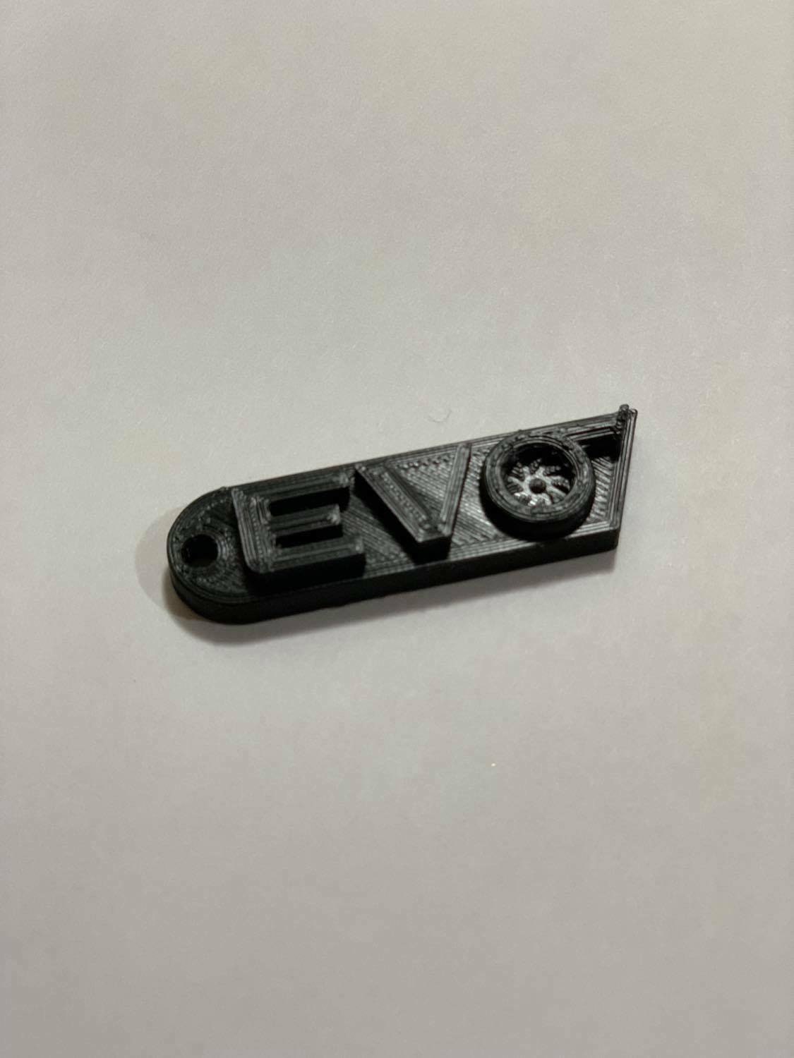 Evo Turbo Keychain 3D Printed Mitsubishi Evo Mitsubishi - Etsy