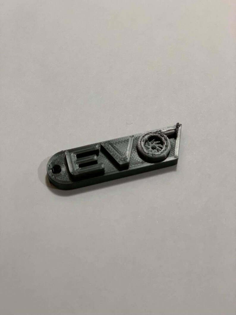 Evo Turbo Keychain 3D Printed Mitsubishi Evo Mitsubishi - Etsy
