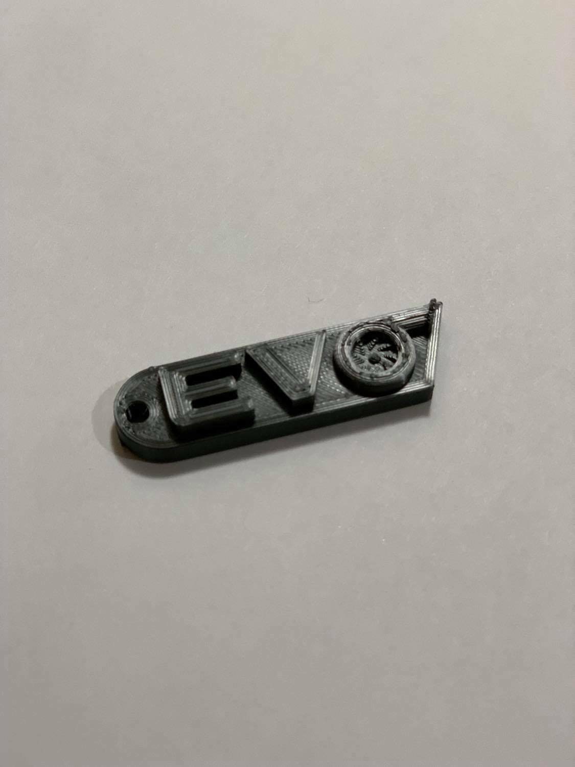 Evo Turbo Keychain 3D Printed Mitsubishi Evo Mitsubishi - Etsy