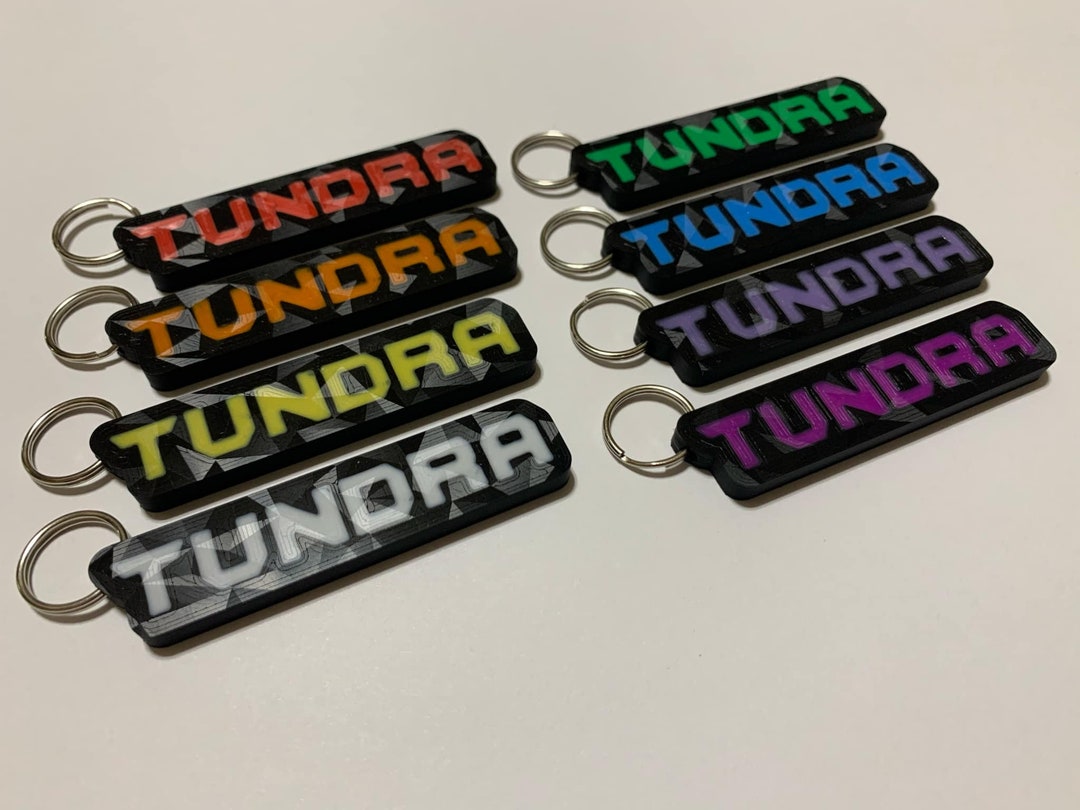 Holographic Toyota Tundra Keychain | 3D Printed PLA - Etsy