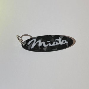 Miata Keychain | Holographic Effect | Mazda Miata | 3D Printed | Cars ...