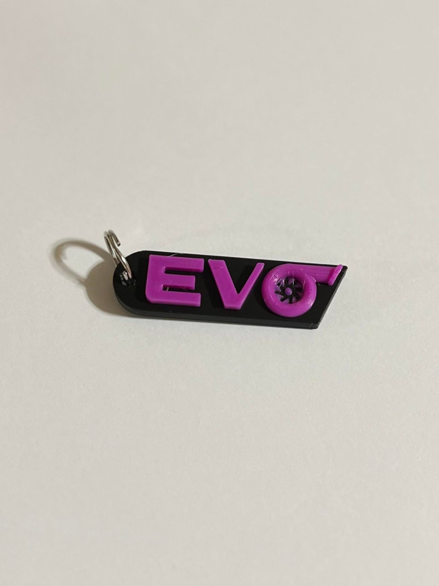 Evo Turbo Keychain 3D Printed Mitsubishi Evo Mitsubishi Turbo ...