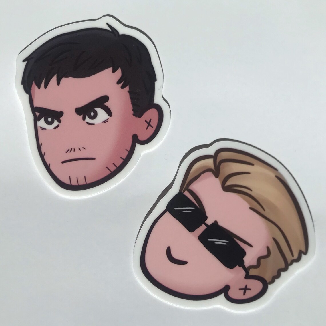 Resident Evil 2 Chibi Vinyl Stickers - Etsy