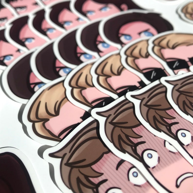 Resident Evil 2 Chibi Vinyl Stickers - Etsy