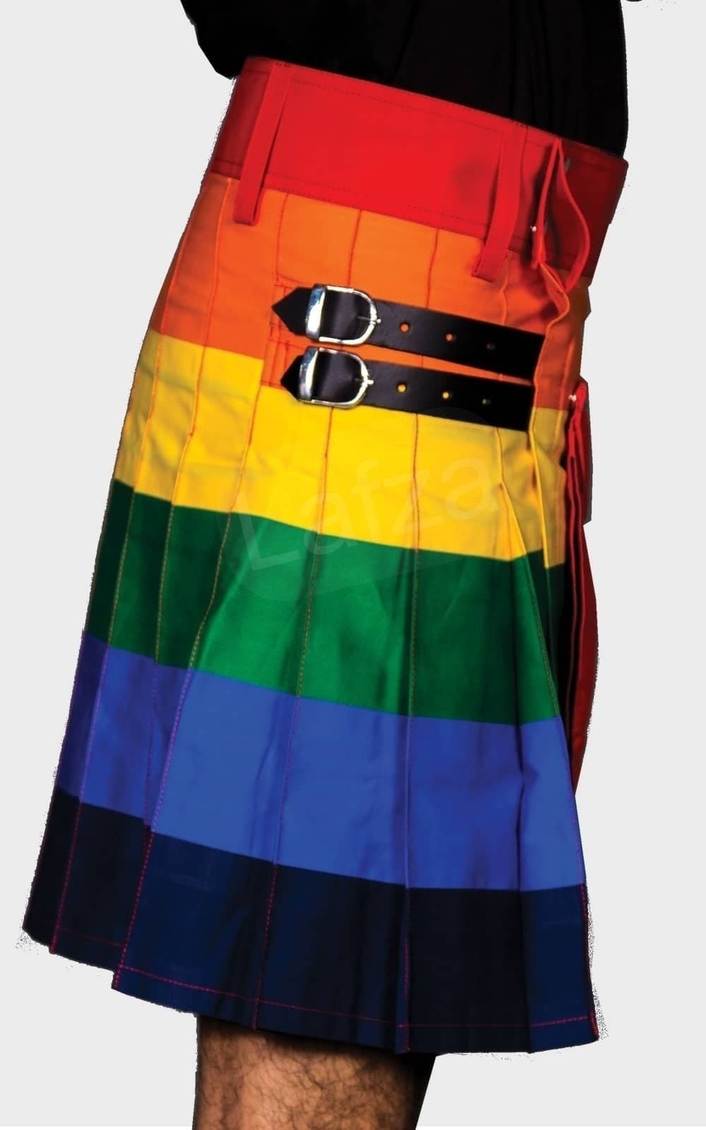Rainbow Handmade Utility Kilt for Men - Etsy