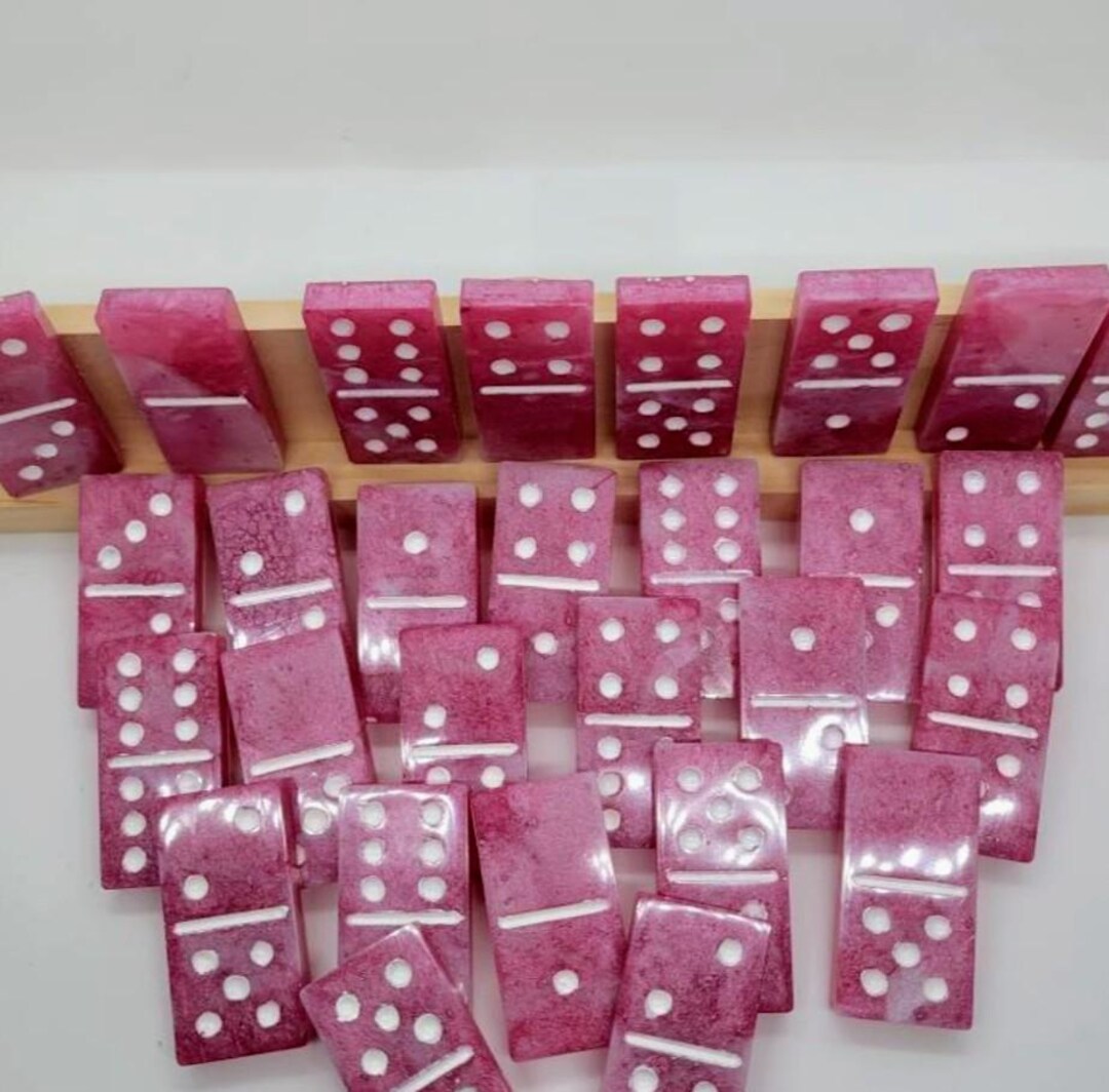 Enjoy These Pink Dominoes - Etsy