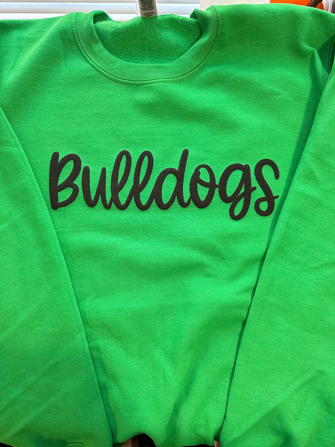 Mascot Puff Vinyl Sweatshirt - Etsy