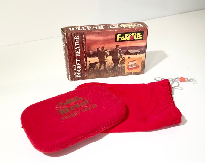 Vintage 60s or 70s Pocket Heater / Hand Warmer by World Famous in ...