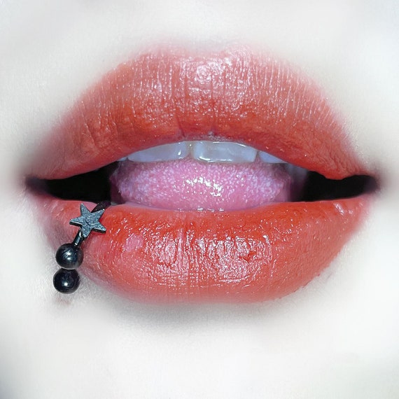 Lip Piercing Stud Tumblr