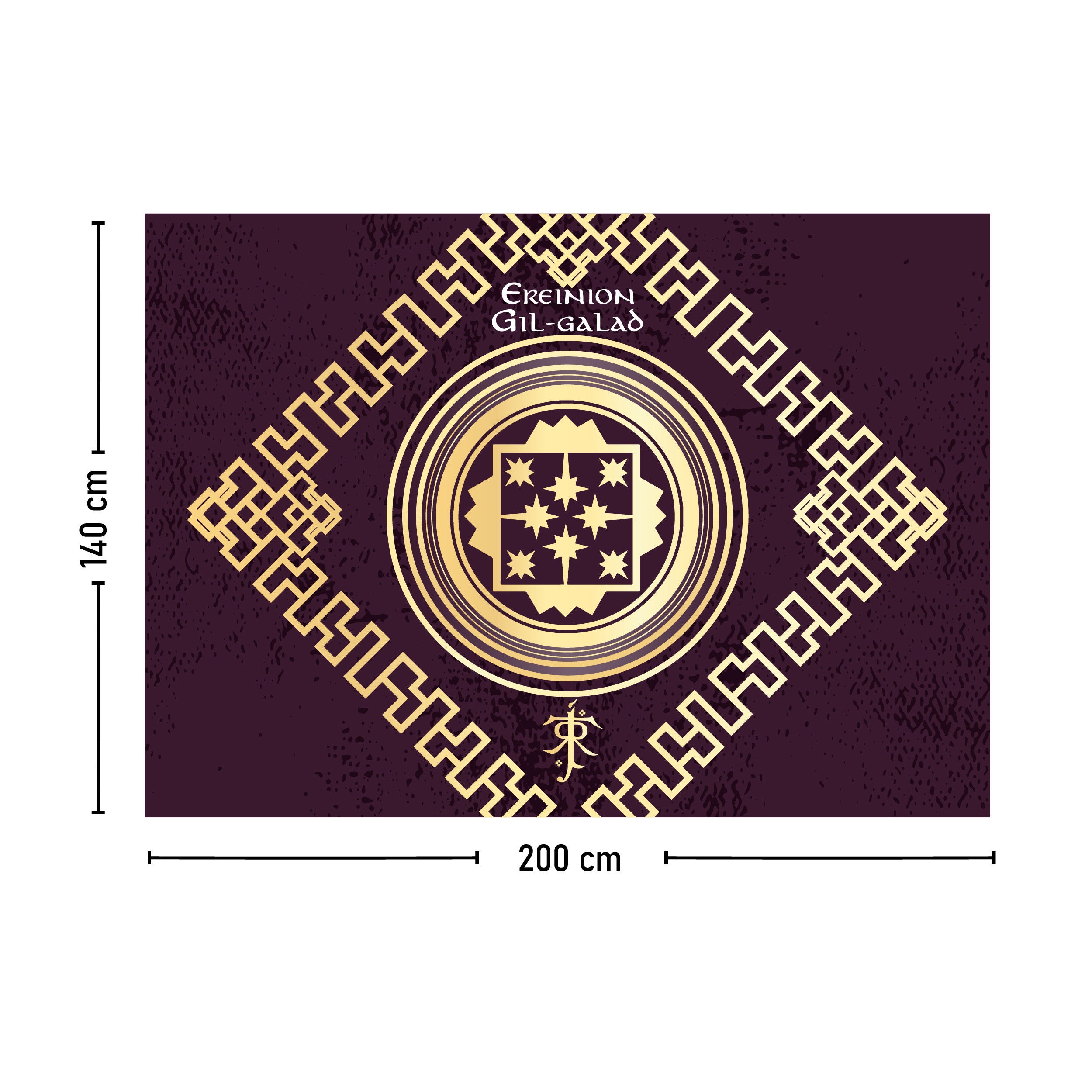 Lord of the Rings Ereinion Gıl-galad Flag,arnor,erebor,ereinion,gondor ...