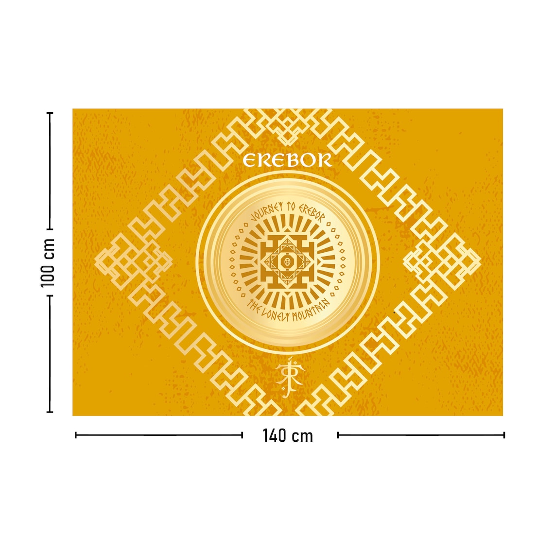 Lord of the Rings Erebor Flagarnorereborereinion - Etsy