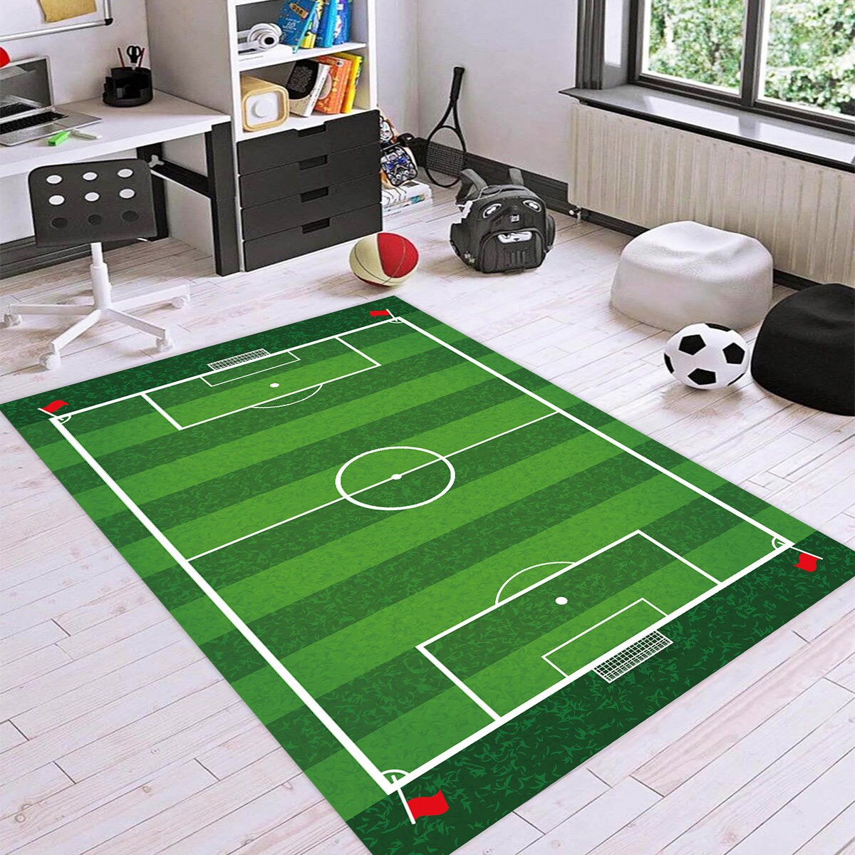 Green Soccer Field, Football Field Gridiron, Sport Rug, Sport, Fan Clup ...