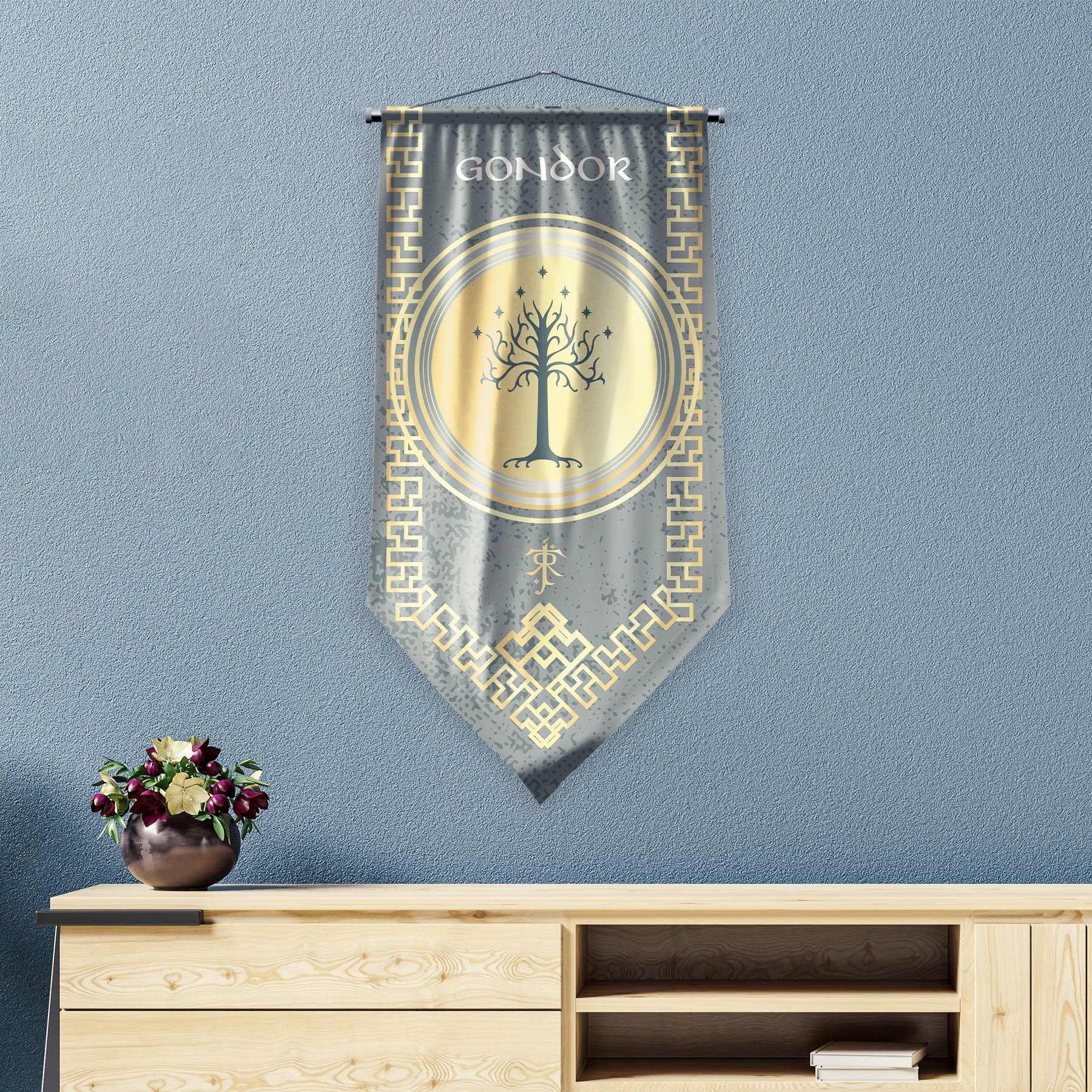 Lord of the Rings Gondor Flag,arnor,arthedain,gondor,ereinion Gıl-galad ...