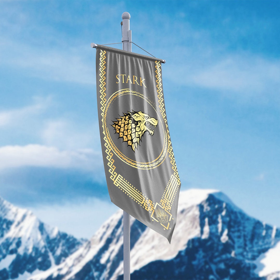Game of Thrones Stark Dynasty Pennant Flag, Targaryen, Arryn, Baratheon ...