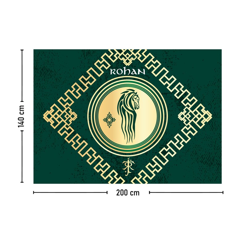 Lord of the Rings Rohan Flag,arnor,erebor,ereinion Gıl-galad,gondor ...