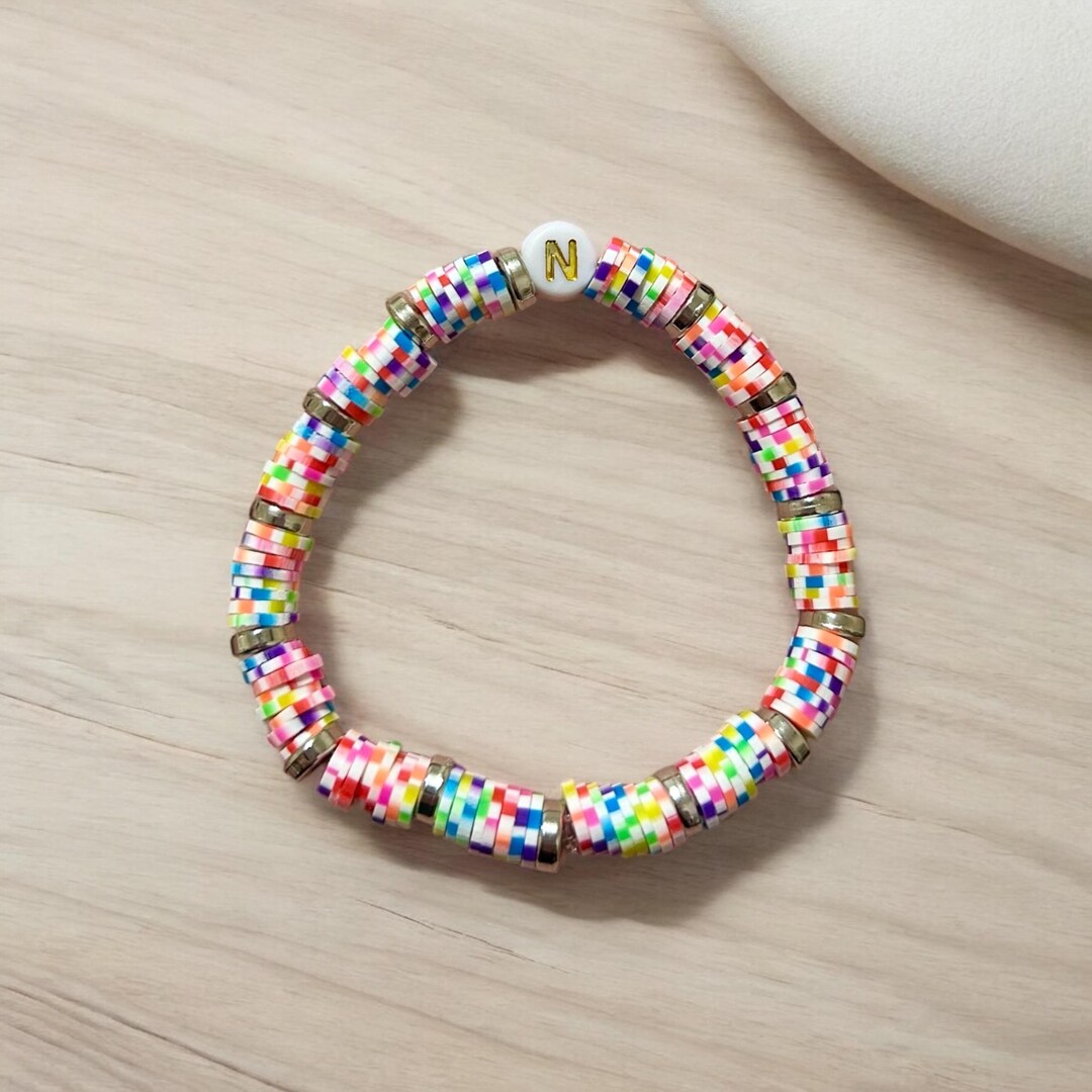 Letter N Bracelet - Etsy
