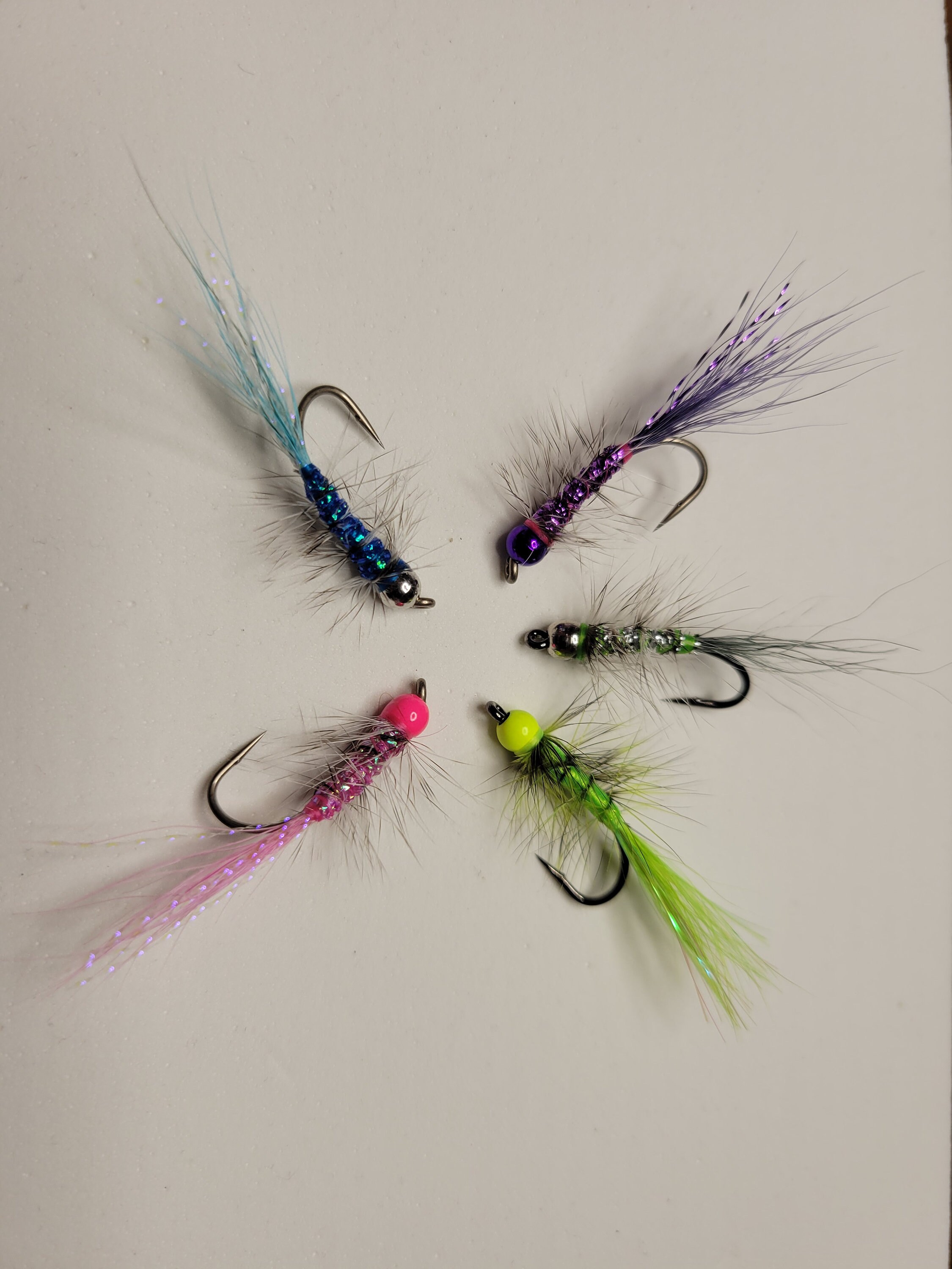 Set of 10 Cali Neil Salmon Flies, You Pick Colours. - Etsy