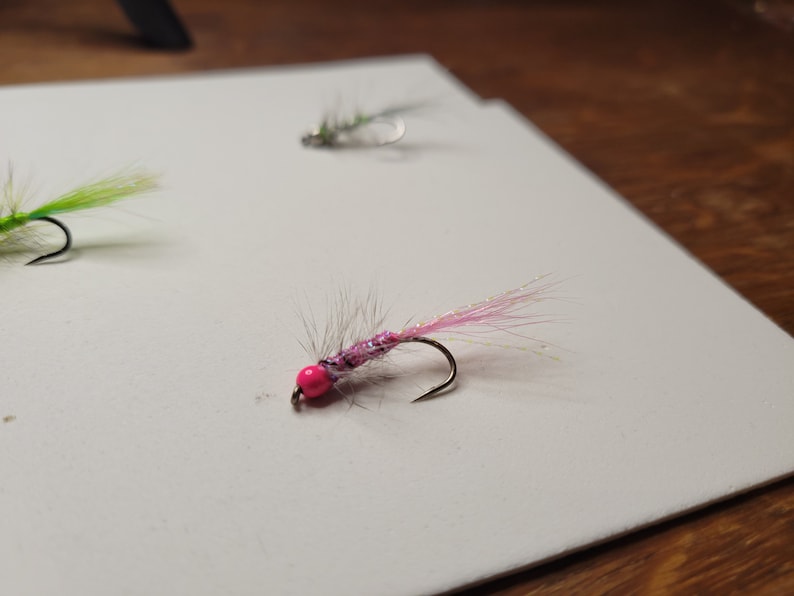 Set of 10 Cali Neil Salmon Flies, You Pick Colours. - Etsy