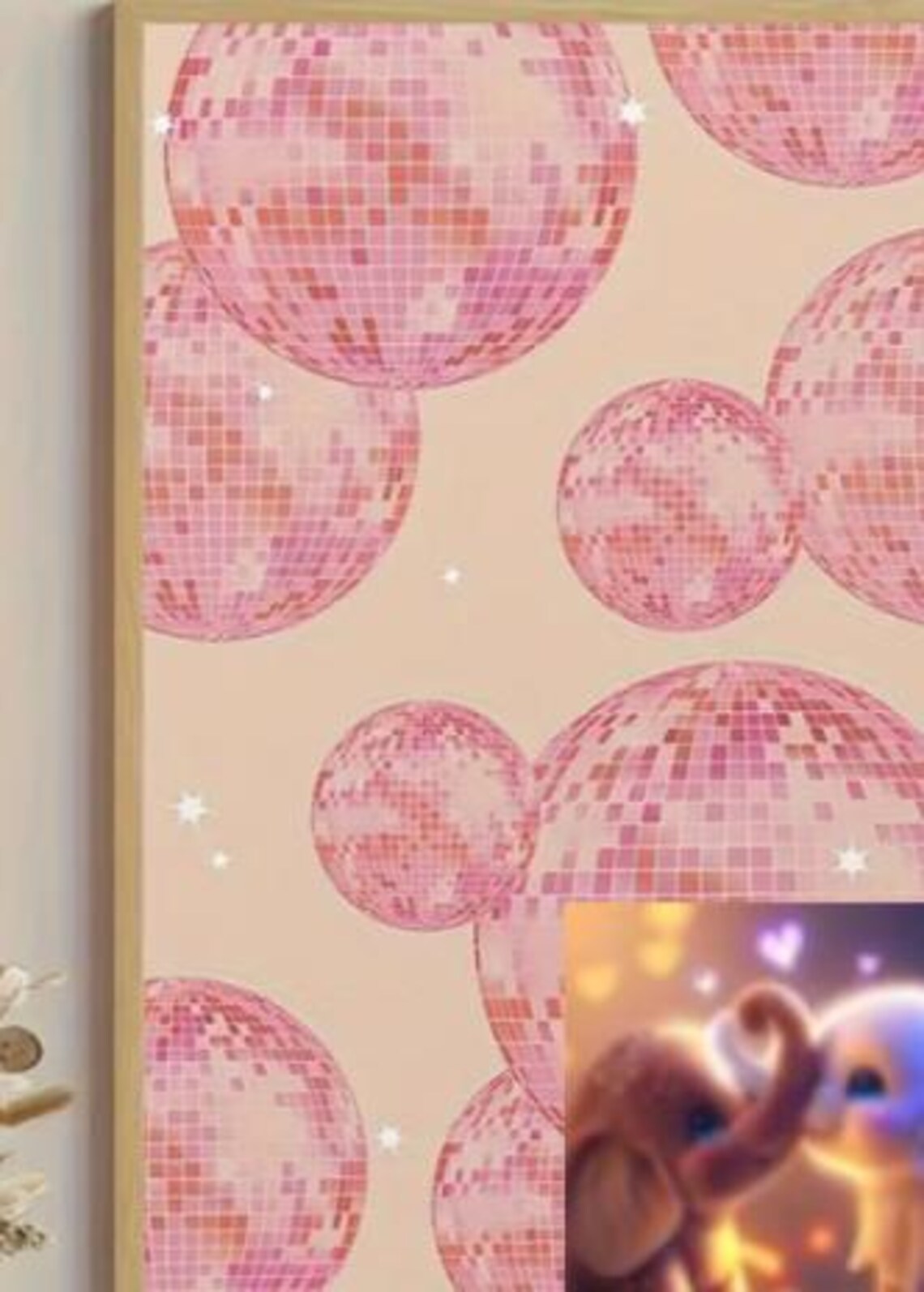 Set of Four Preppy Pink Posters - Cute Preppy Sunflower Posters ...