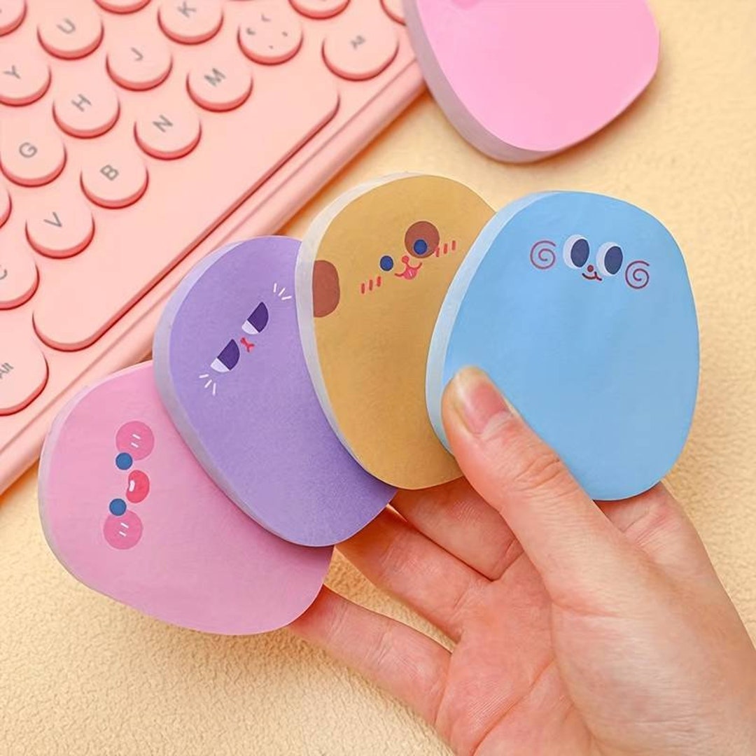 Cute Cartoon Sticky Notes - Etsy